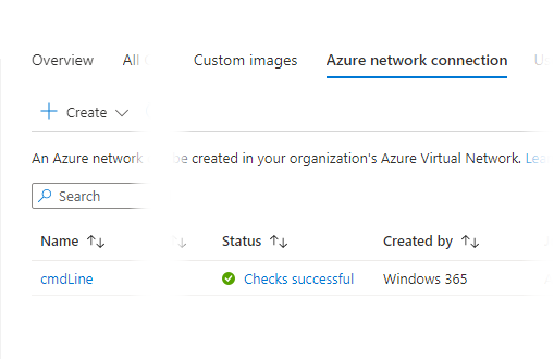 Create Windows 365 Azure Network Connections With Powershell